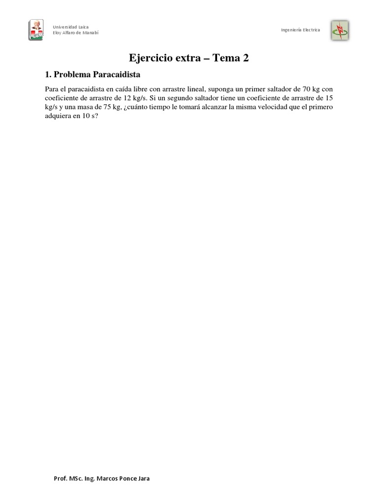 1 - Ejercicio Extra 1rparte SR-1499433364 | PDF