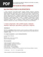 RACIOCÍNIO LÓGICO - Lista de Símbolos Lógicos | PDF | Lógica matemática ...