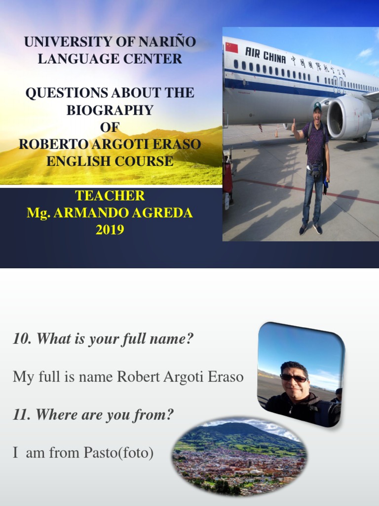 Biografia Roberto Argoti 2019 | PDF | Religious Belief And Doctrine ...