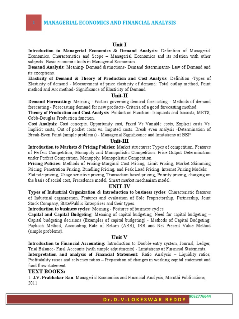 Mefa - Material - All Units PDF | PDF | Demand | Price Elasticity Of Demand