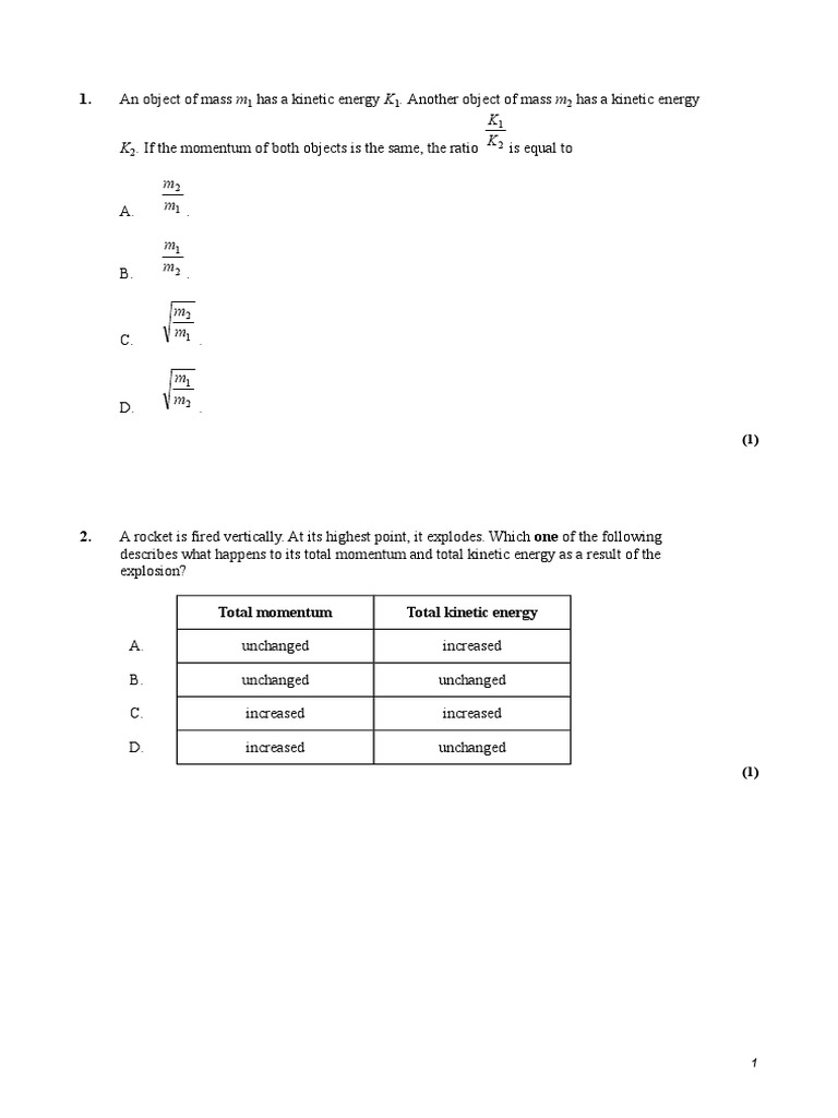 2.3 Work-Energy and Power | PDF | Nuclear Reaction | Radioactive Decay