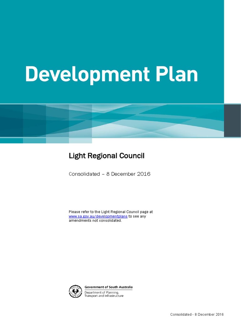 Light Regional Council Development Plan PDF | PDF | South Australia | Soil