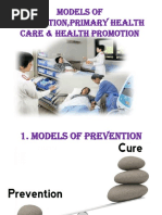 Levels of Prevention Model | PDF | Health Promotion | Health Care