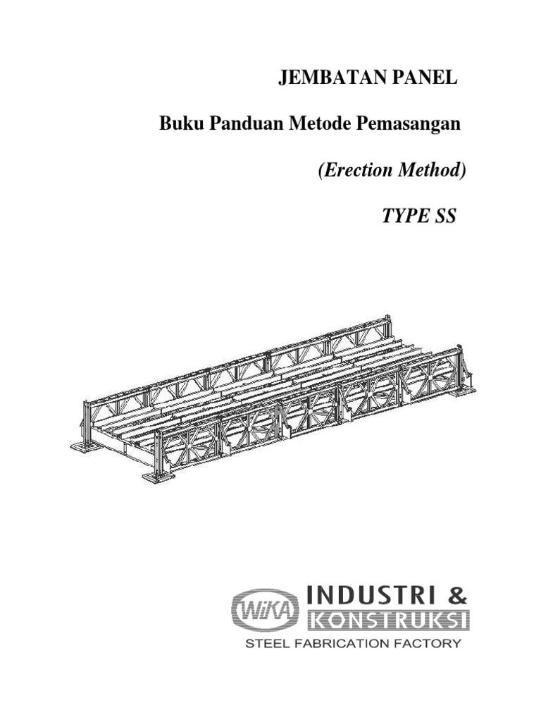 Panduan Pemasangan Jembatan Panel | PDF | Teknologi & Rekayasa