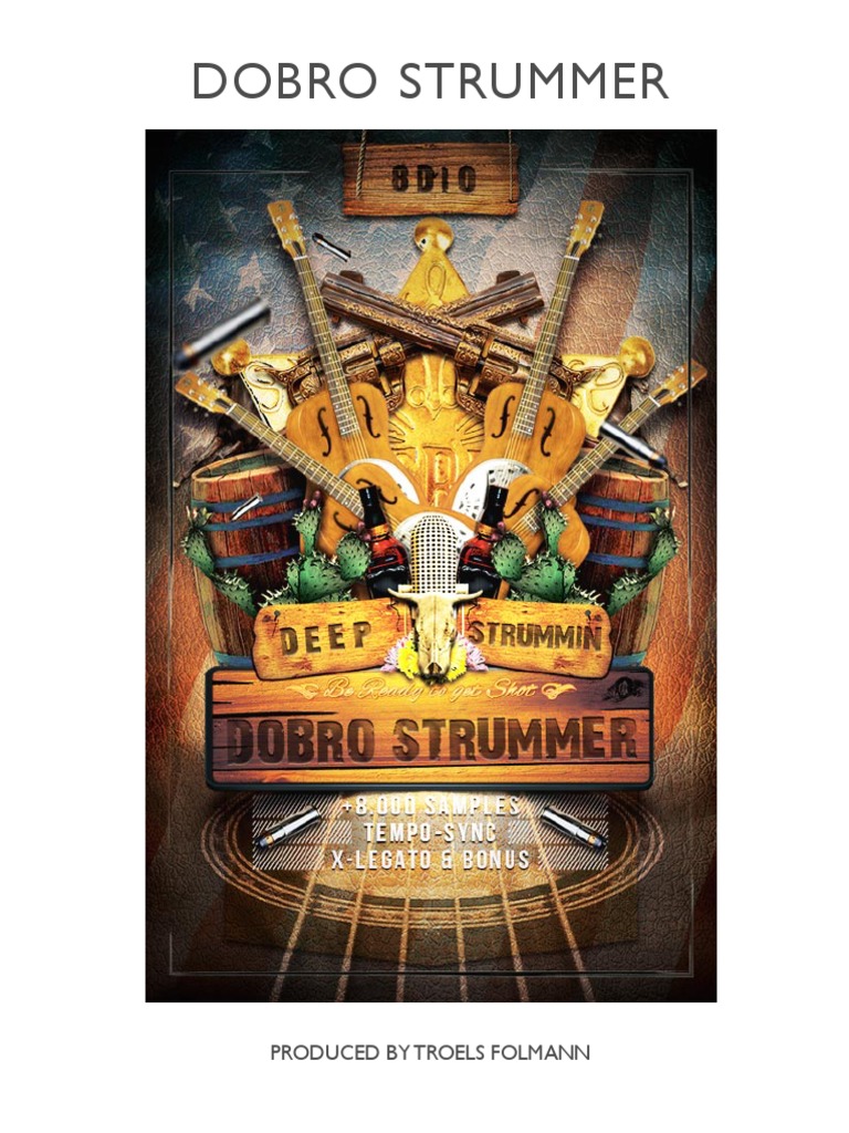 8DIO Dobro Strummer | PDF | Copyright | License