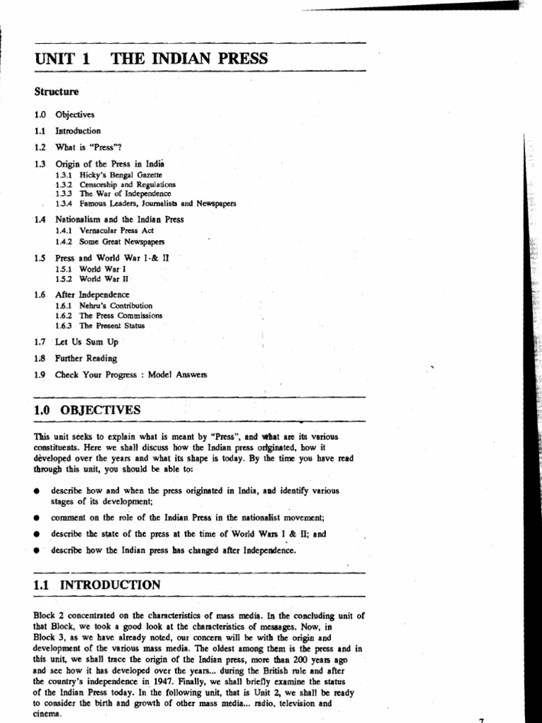 Indian Press PDF | PDF | Newspapers | British Raj