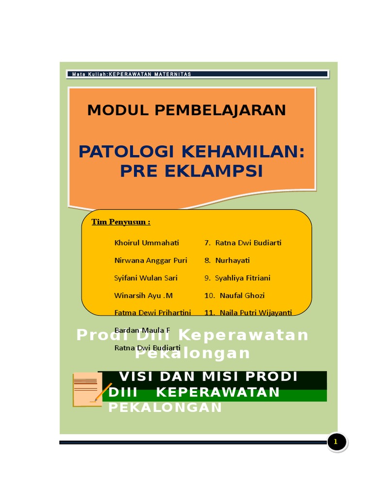 Modul Pre Eklamsi | PDF
