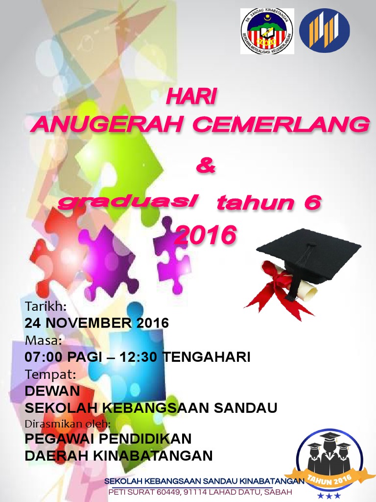 Buku Program Hari Anugerah Kecemerlangan Sekolah | PDF