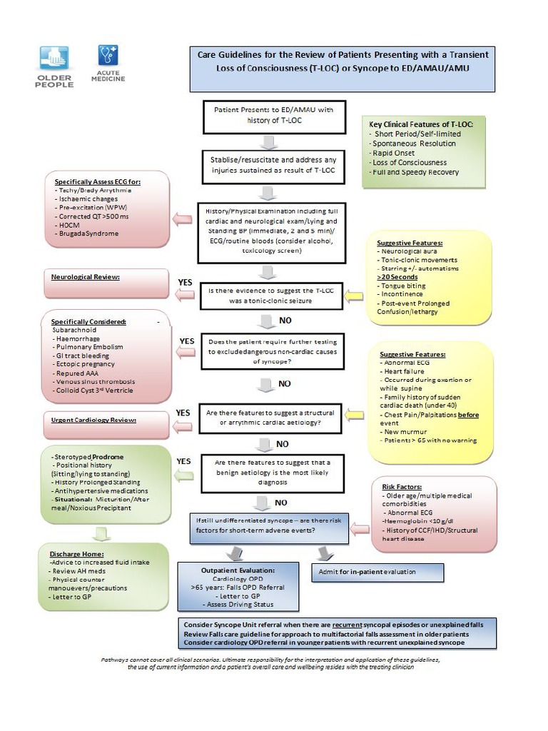 Syncope Algorithm | PDF