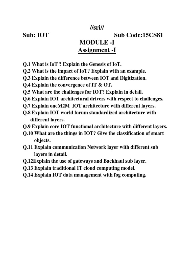 IoT Concepts and Architectures Explained | PDF