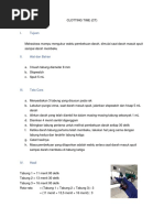 Pemeriksaan Bleeding Time Dan Clotting T | PDF | Sains & Matematika