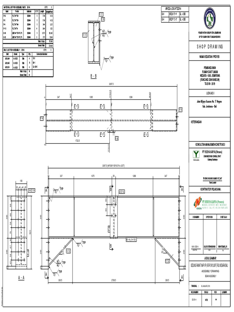 b14 - Beam Assembly - Rev 00 | PDF | Jet Aircraft | Monoplane