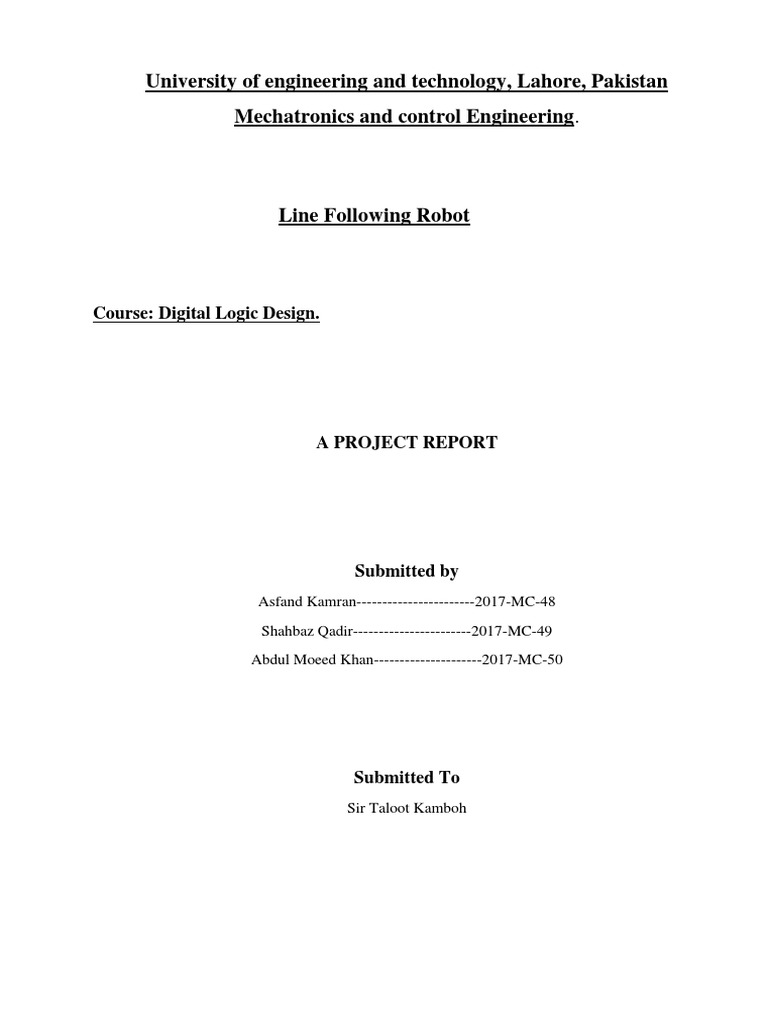 Asfand Kamran LFR Report | PDF | Electric Motor | Amplifier