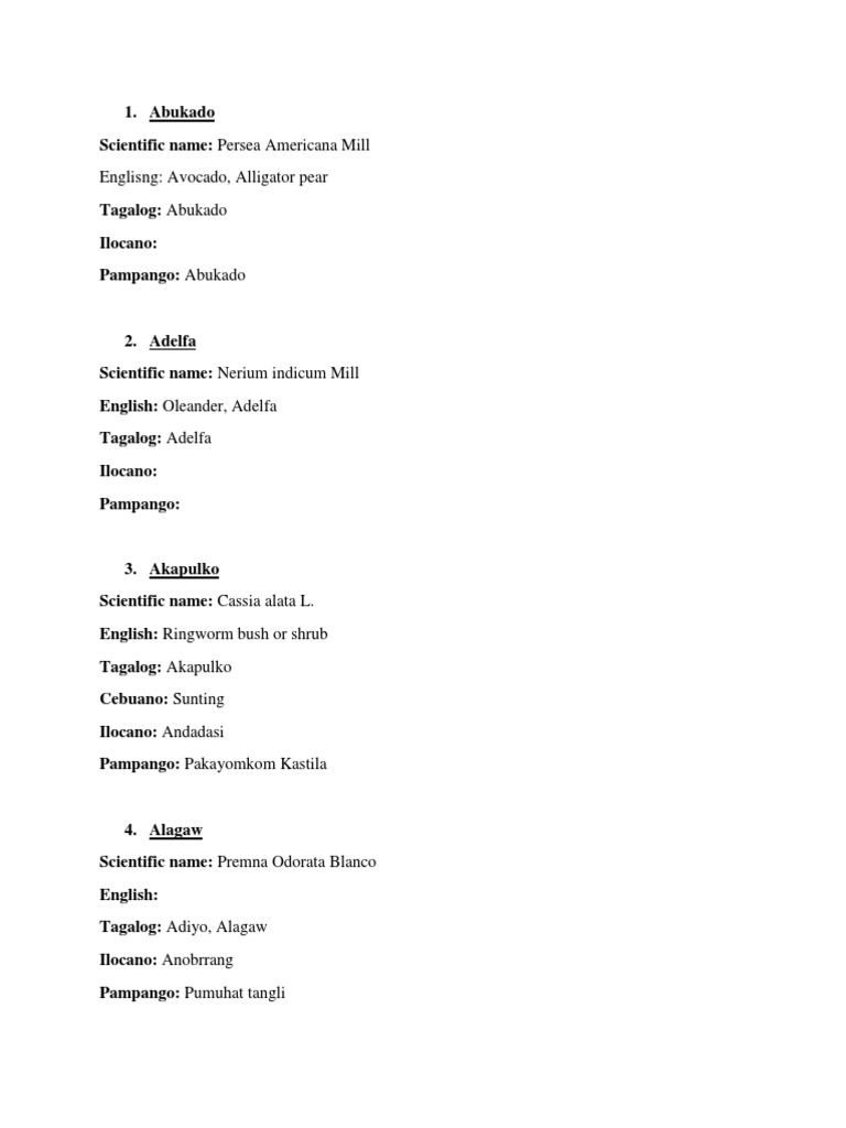 Halamang Gamot | PDF | Medicinal Plants | Crops