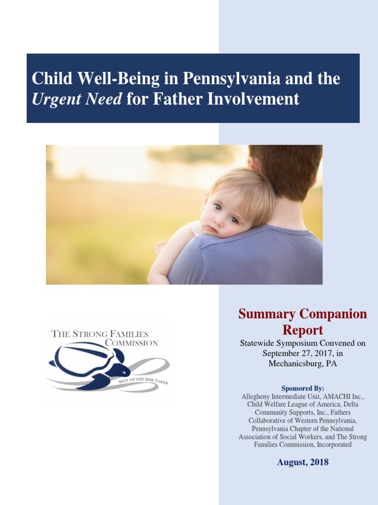 2017 Child Well-Being in Pennsylvania and The Urgent Need For Father ...