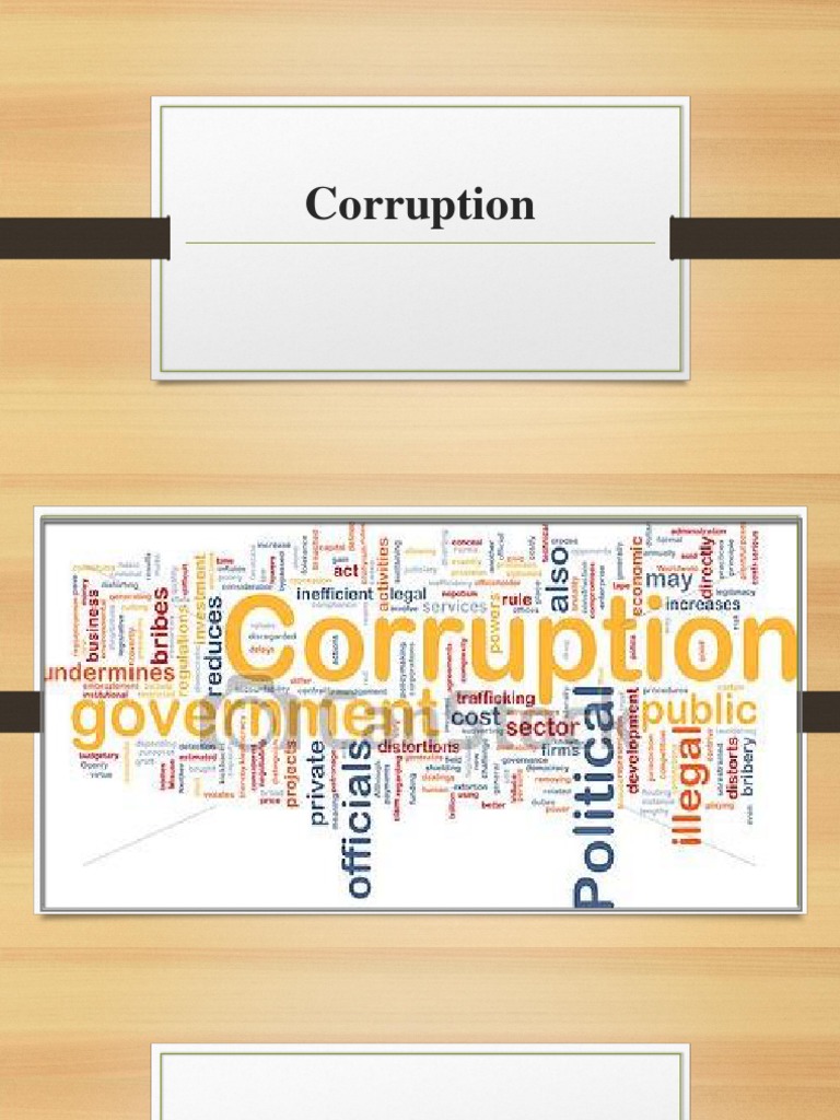 Presentation 2 | PDF | Corruption | Political Corruption