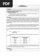 CBR Test Report | PDF | Civil Engineering