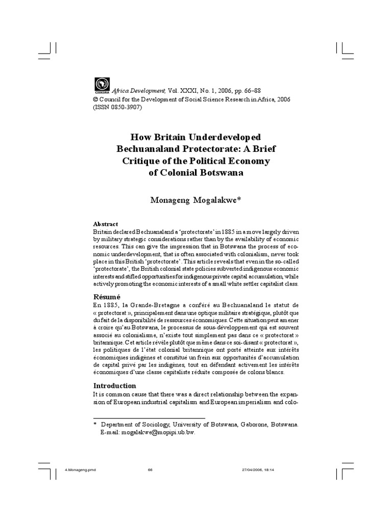 4 Monageng | PDF | Botswana | Taxes