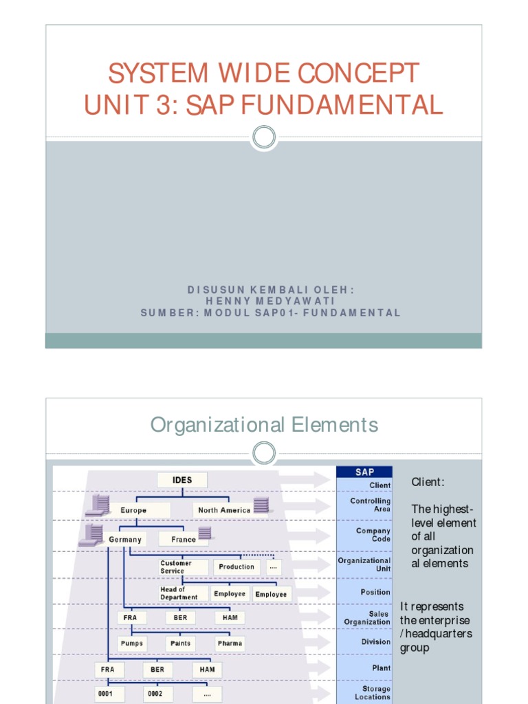 SYSTEM WIDE CONCEPT-henny PDF | PDF | Business Process | Sap Se