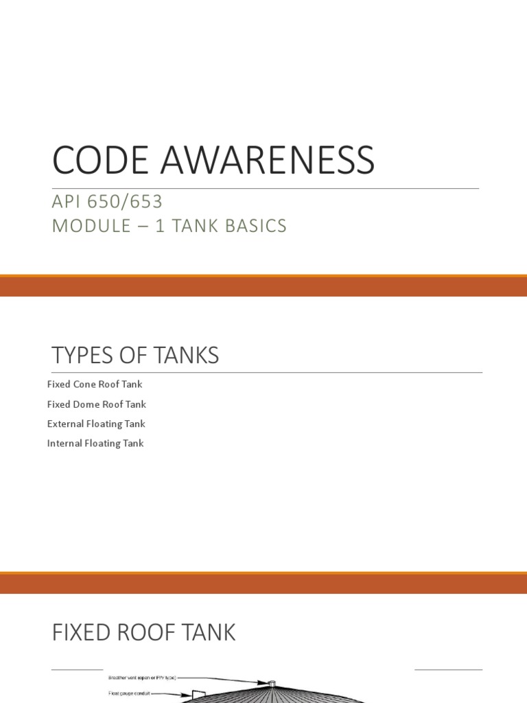 API 653 Presentation | PDF | Corrosion | Materials