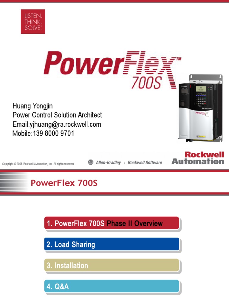 700S High Performance Drive | PDF | Power Inverter | Rectifier