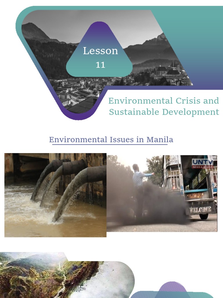 Lesson 11: Environmental Crisis and Sustainable Development | Global ...