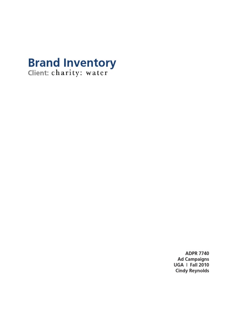 Brand Inventory | PDF | Social Media | Popular Culture & Media Studies
