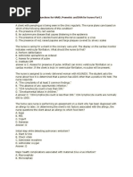 Saudi Prometric Exam Questions For Nurses M1 | PDF | Heart | Myocardial ...