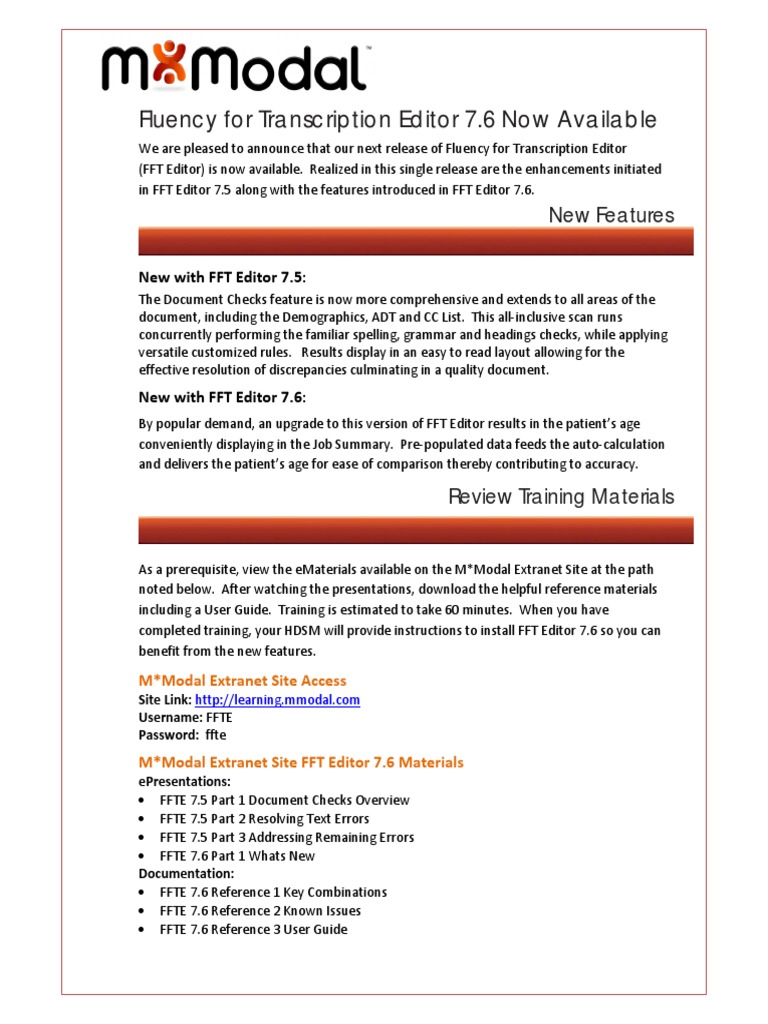 New Release of Fluency for Transcription Editor Now Available with ...