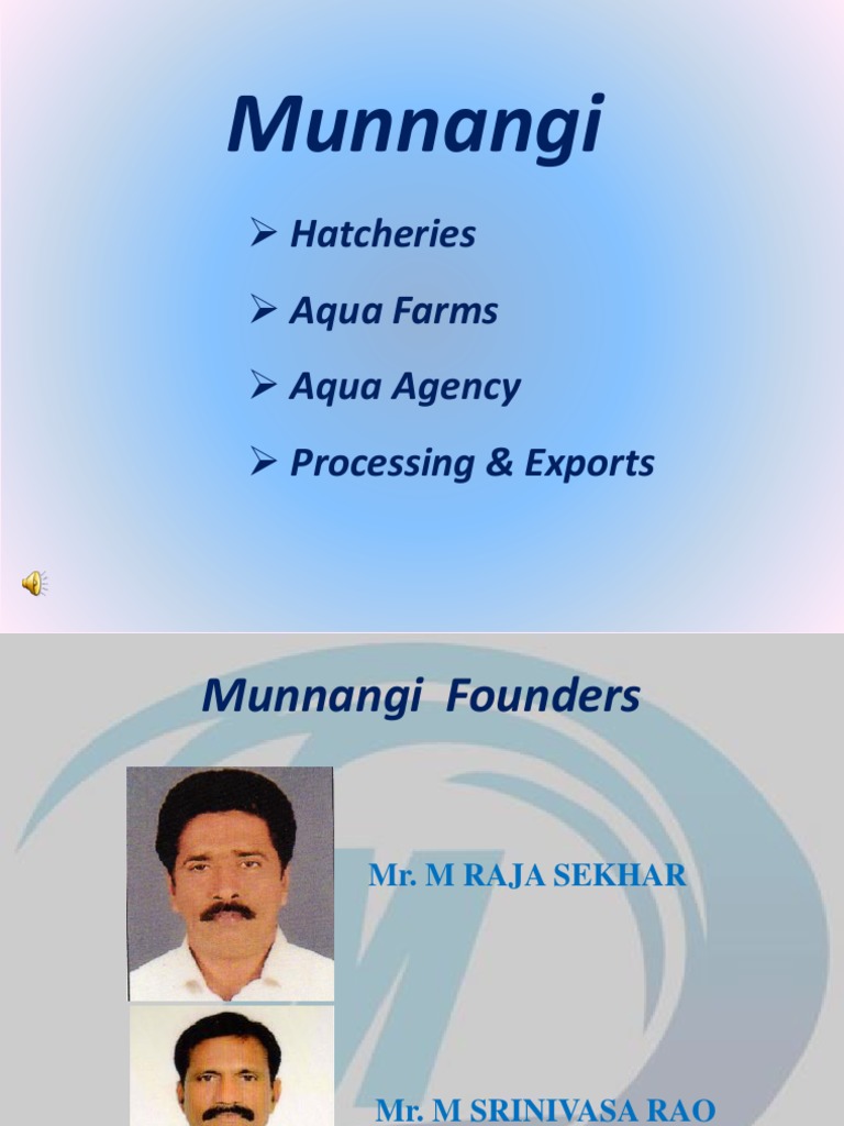 Munnangi Sea Foods Overview and Operations | PDF | Nature