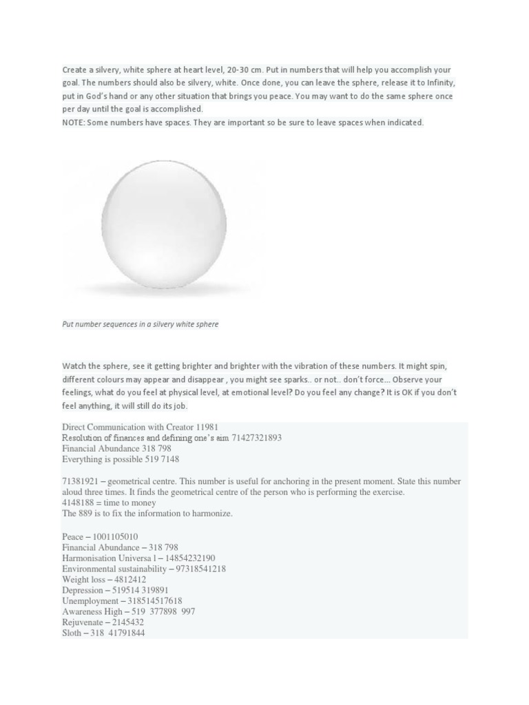 How To Use GG Numbers | PDF | Psychology | Psychological Concepts