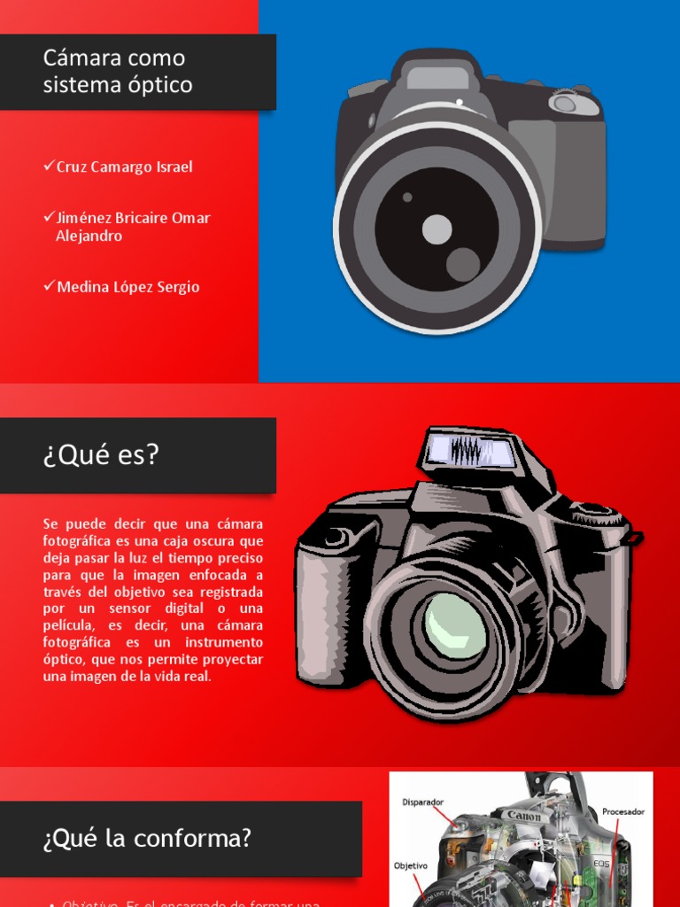 Principio de Operación de Una Camara PDF | PDF | Lente de la cámara ...