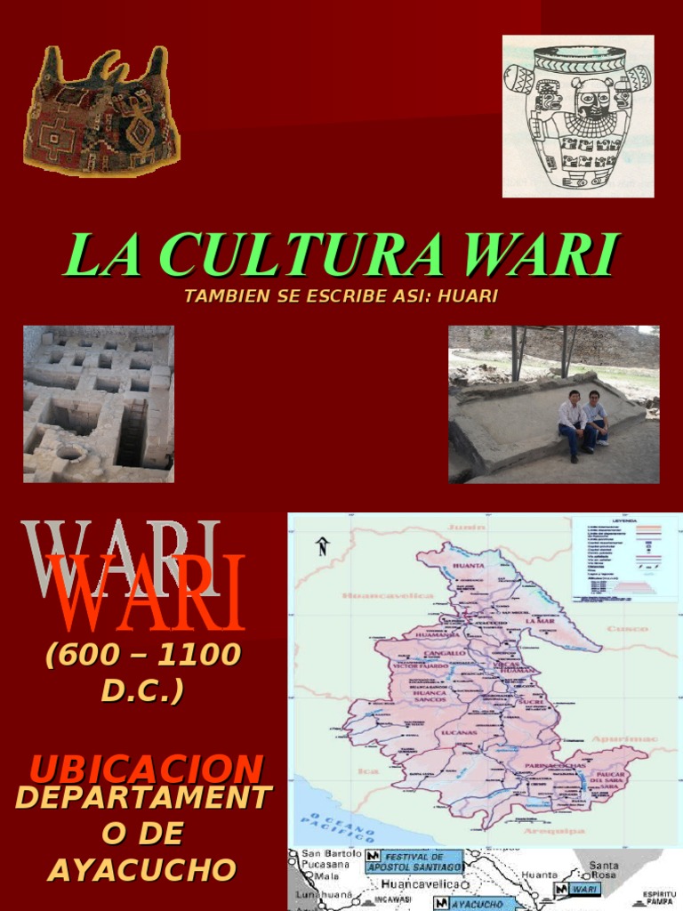 Cultura Wari: Historia y Expansión | PDF | Cultura (general)