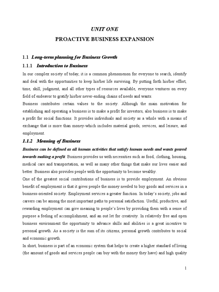 Business Growth Strategy | PDF | Strategic Management | Marketing