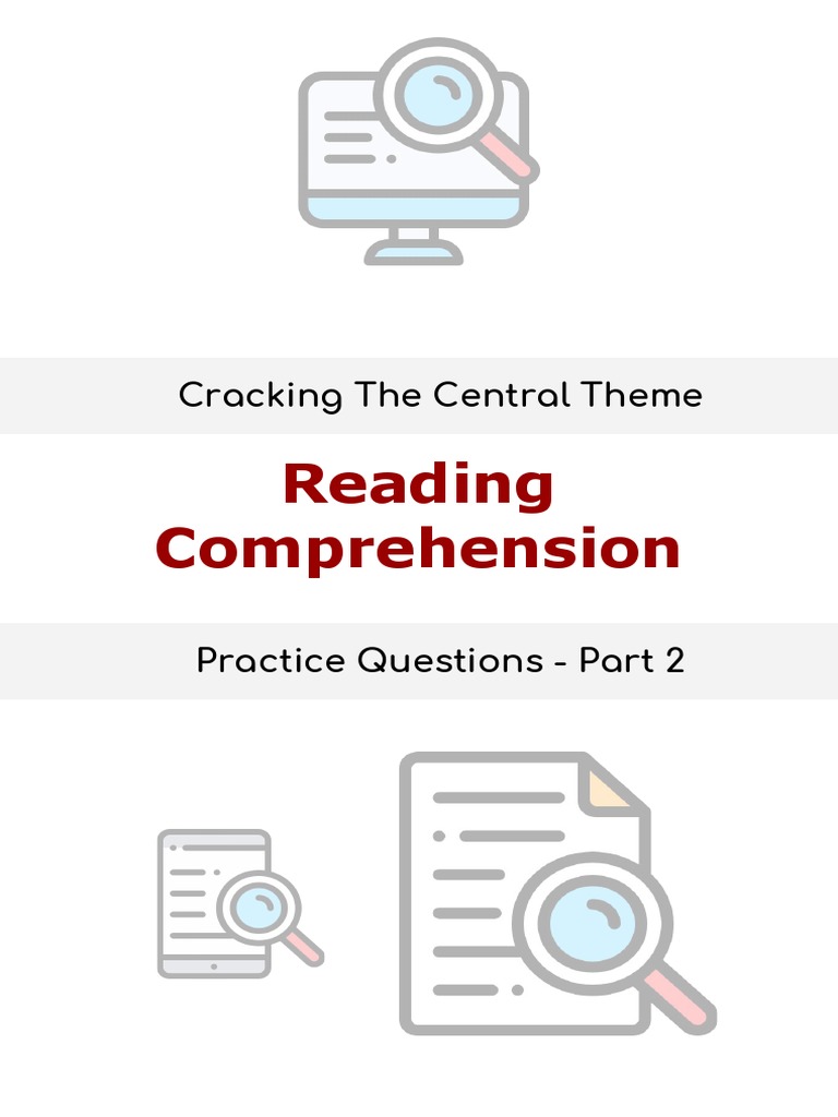 Reading Comprehension: Cracking The Central Theme | PDF | Biofuel ...