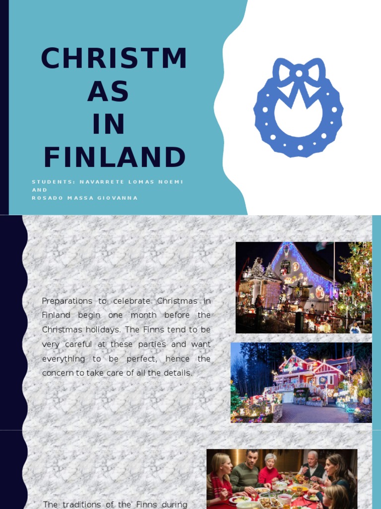 Finnish Christmas Traditions | PDF | Santa Claus | Christmas