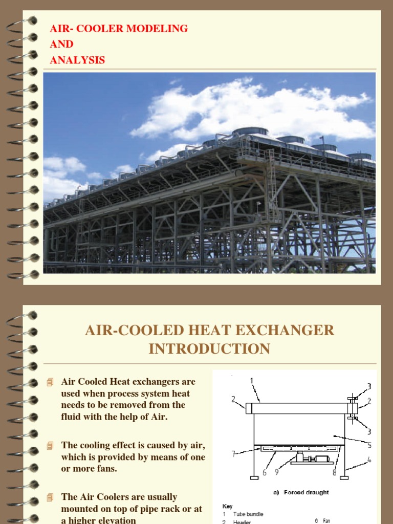 Air Cooler-Modeling and Analysis | PDF | Boiler | Heat Exchanger