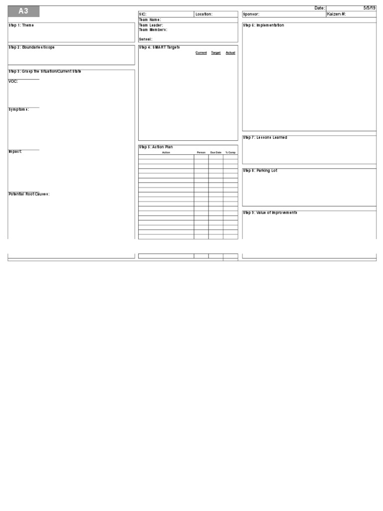 A 3 Template | PDF | Databases | Information