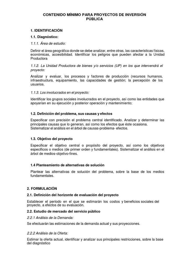Estructura de Proyecto Publico-2 - 85 | PDF | Beneficio (economía ...