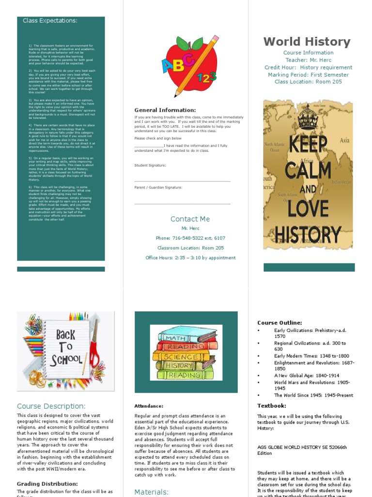Educ430 Tri Fold | PDF | Academic Term | Teachers