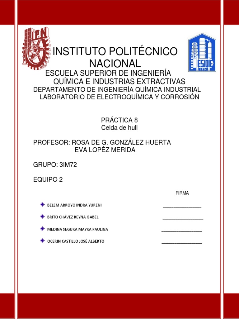 Práctica de Celda Hull en Electroquímica | PDF | Revestimiento | Química