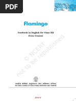 12th Flamingo NCERT | PDF