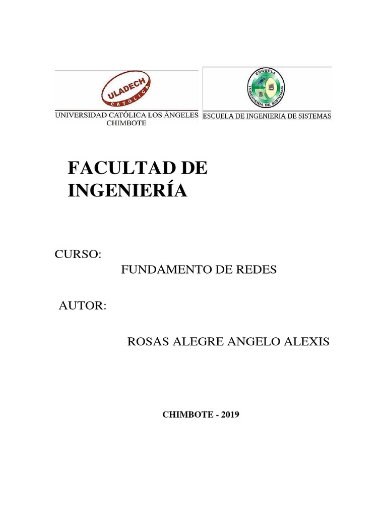 Fundamentos de Red | PDF