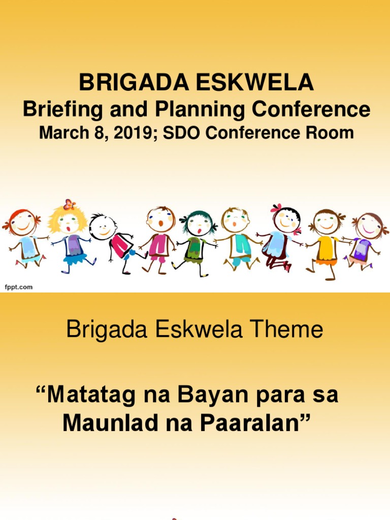 Brigada Eskwela 2019 | PDF | Volunteering | Learning
