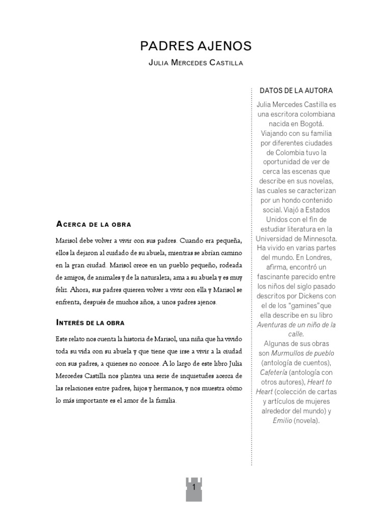 Padres Ajenos | PDF | Narración