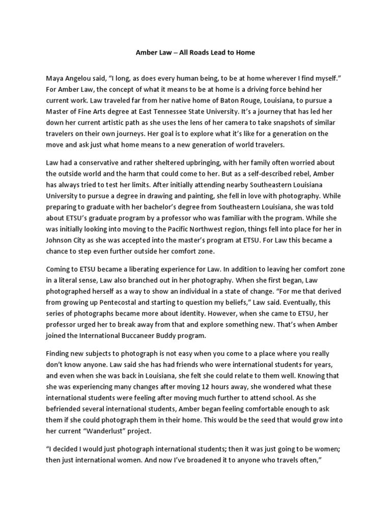 Amber Law Spotlight Story Edit Final | PDF