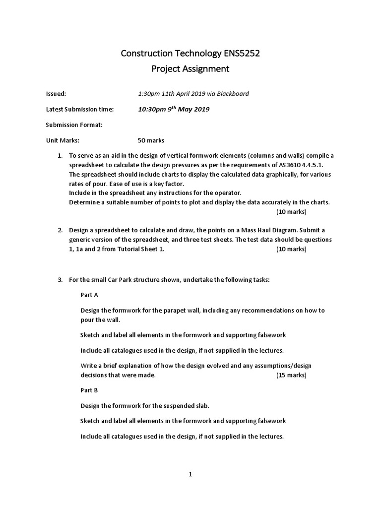3.WA Timber Formwork Tables | PDF | Spreadsheet | Engineering