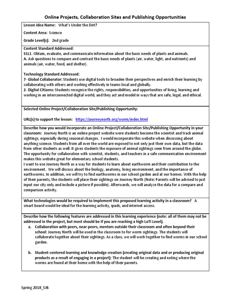 Online Learning | PDF | Lesson Plan | Educational Technology