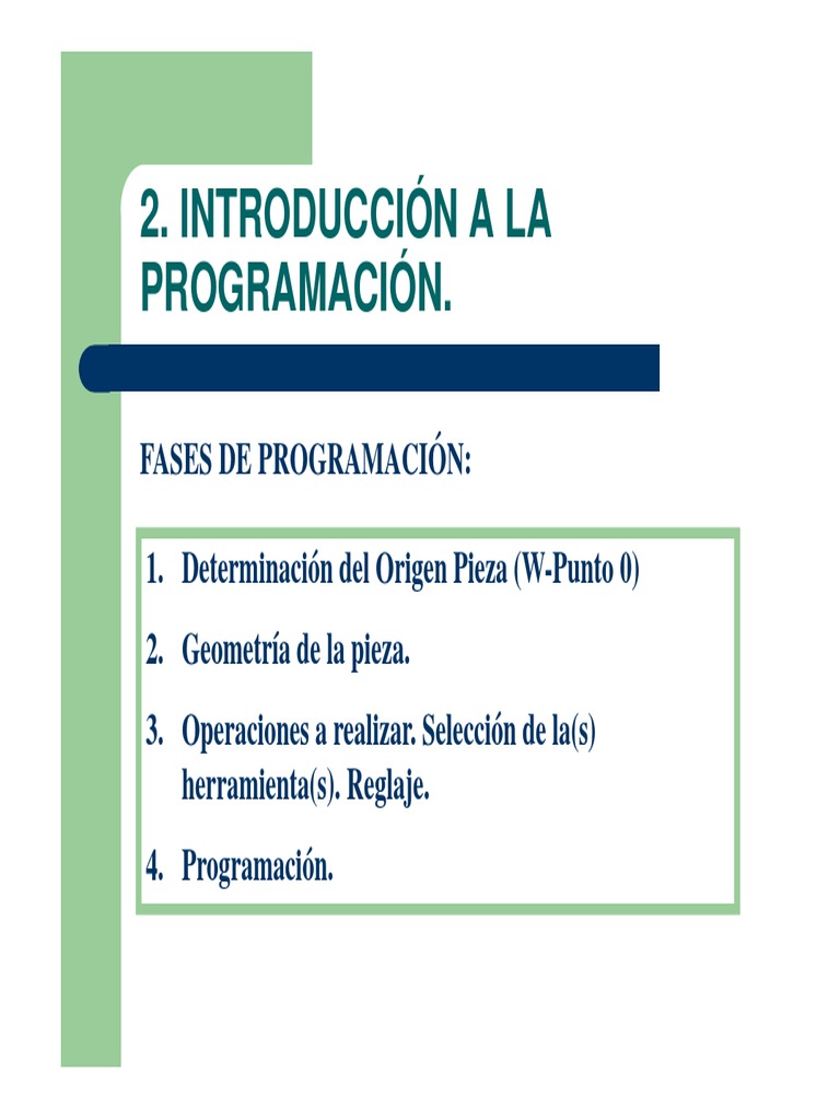 Introducción A La Programación. Fases de Programación | PDF | Control ...