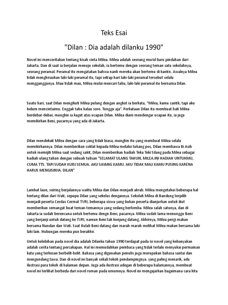 Teks Esai | PDF